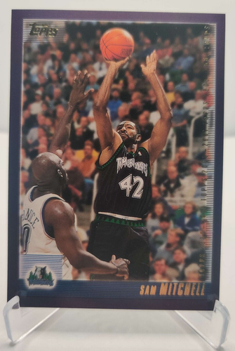 2000-01 Topps #170 Sam Mitchell Minnesota Timberwolves basketball card ...