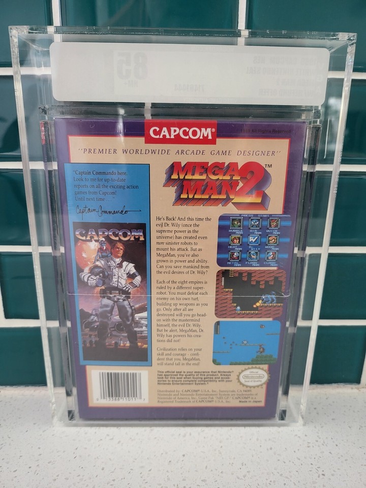 Mega Man 2 (Early Production; With Capcom Offer) NES VGA 85 13388110117 ...