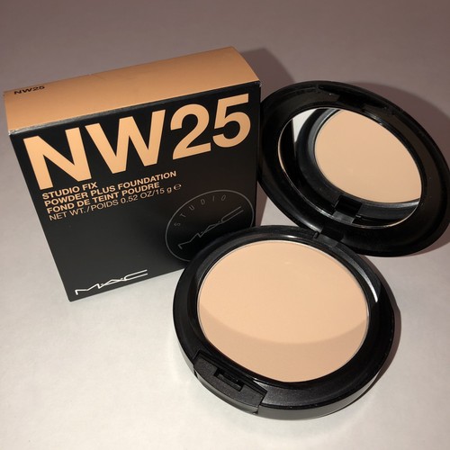 New MAC Studio Fix Powder Plus Foundation NW25 100% Authentic | eBay