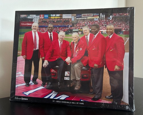St Louis Cardinals Hall Fame HOF Canvas Print Musial Brock Gibson Smith ...