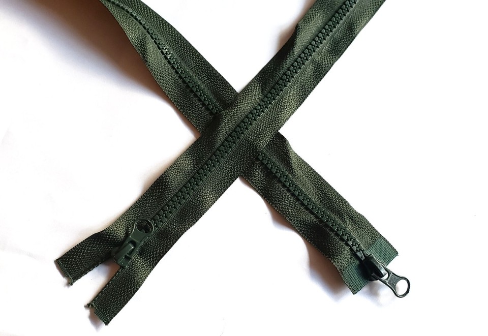 Chunky Zip Two Way Zip No5 Plastic Zipper 10colors lengths Double Zip ...