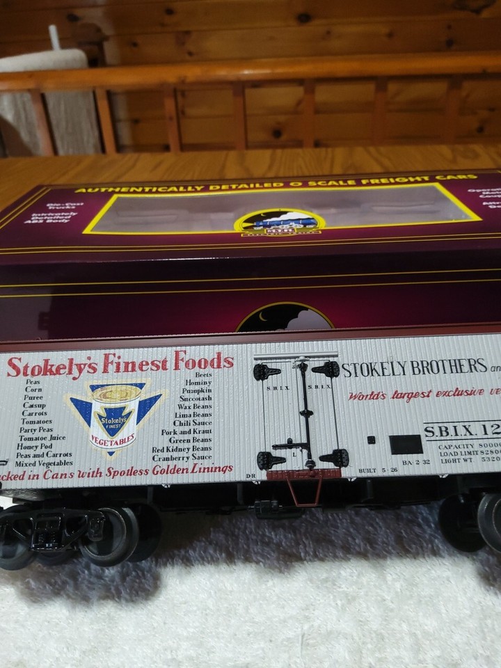 MTH 20-94629, STOKELY BROTHERS & CO 36' WOODSIDED REEFER CAR. | eBay