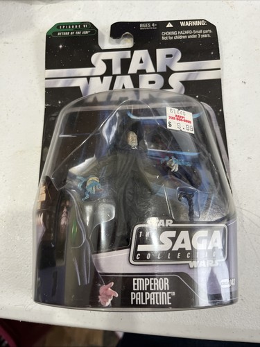 Star Wars Saga Collection Emperor Palpatine Figure # 43 Unopened NEW ...
