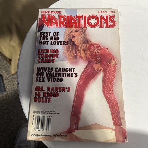 MARCH 1998 vintage Penthouse Variations magazine (UNREAD) | eBay