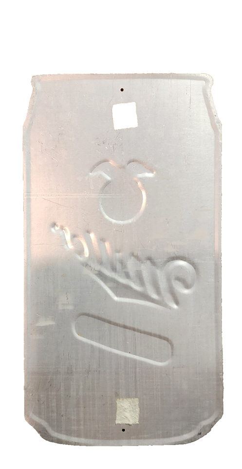 Miller Genuine Draft Light MGD. Beer Can Tin Metal Sign 15" x 8" Man ...