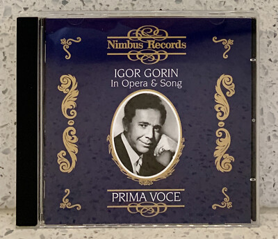 Prima Voce: IGOR GORIN In Opera & Song (CD, 2007) 710357793721| eBay