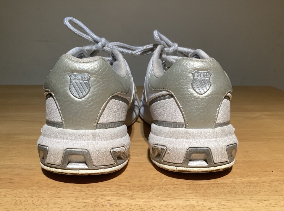 Women shoes flat K-SWISS Shock Spring White Laces UK5 EUR38 9141655LOW ...