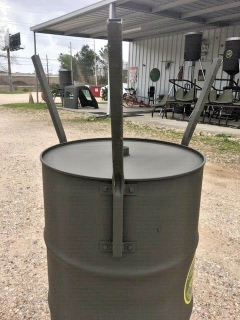 Galvanized Bolt on Barrel Stub Leg Brackets Mounting Kit Deer Feeder ...