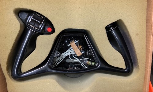 🇺🇸 Mason Electric 720-4401 Aircraft control yoke Beechcraft Hawker Trim ...
