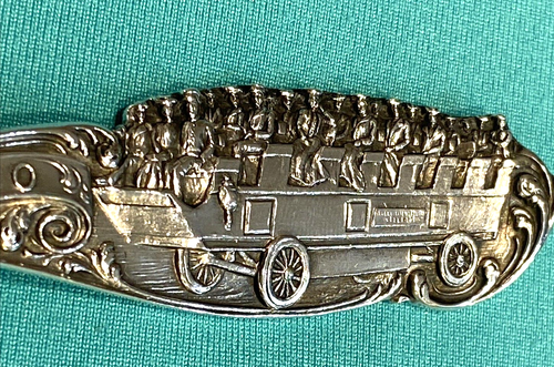 Vintage Sightseeing Wagon Chicago Sterling Souvenir Spoon Government ...