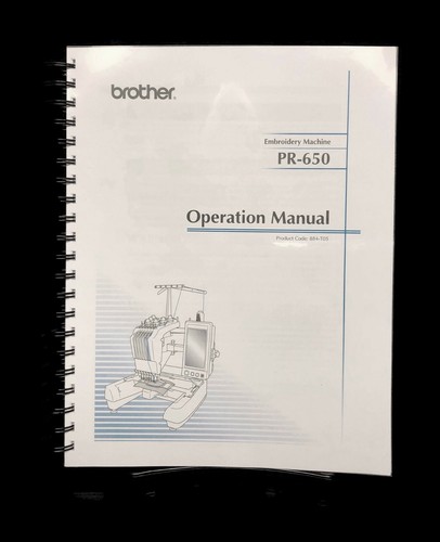 Brother PR-650 650C Operation Manual Instructions COLOR COPY REPRINT - Free Ship | eBay