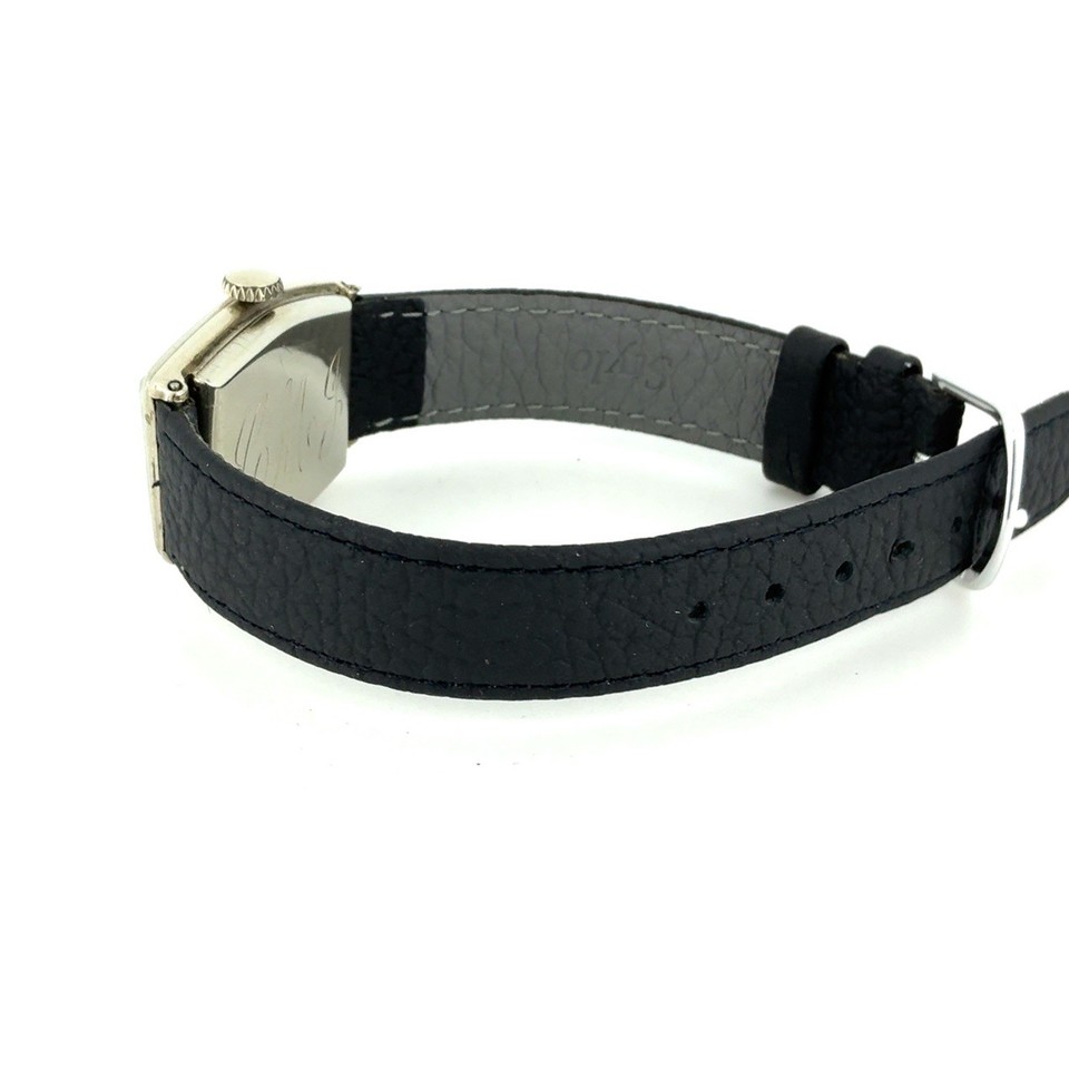 1929 Elgin Mermaid Art Deco 14K White Gold Filled Manual Wind Watch ...