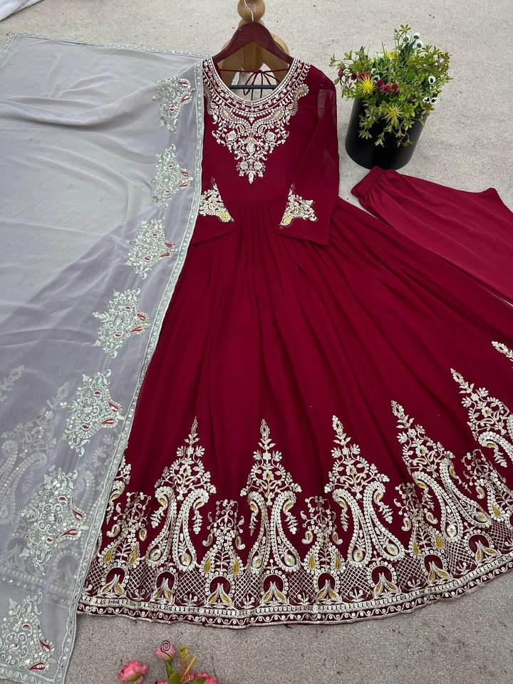 Pakistani Salwar Kameez Ready To Wear Dress Suits Wedding Party ...