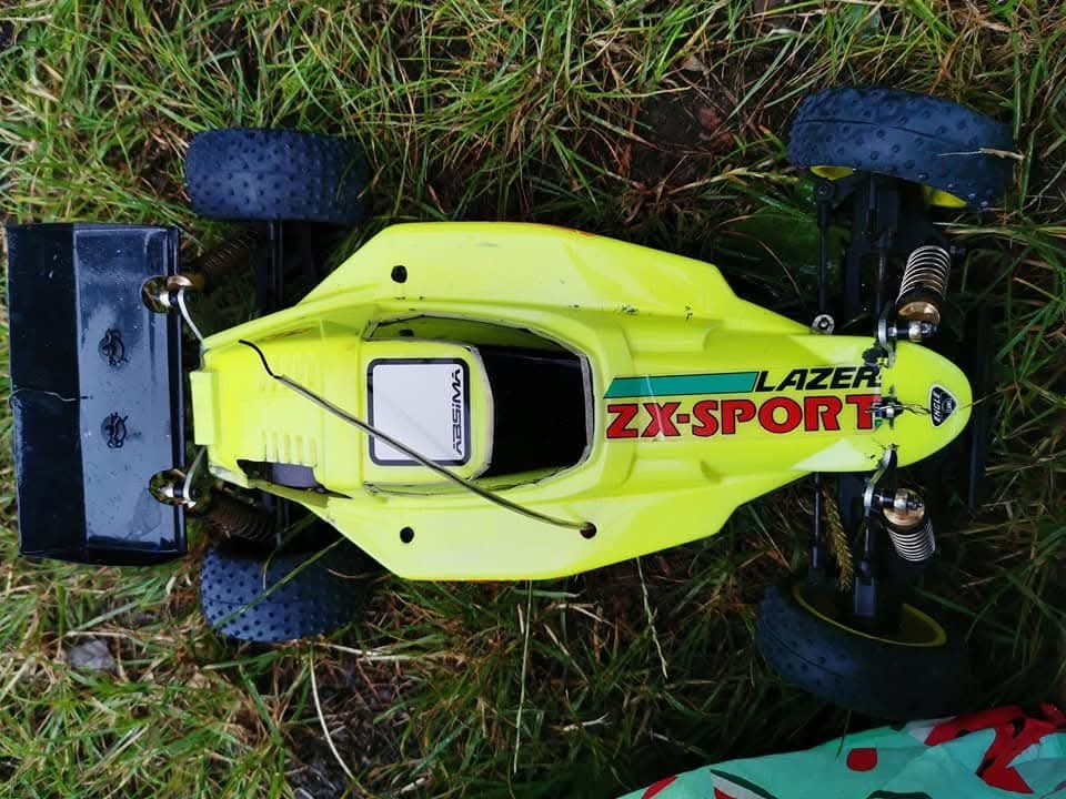 Kyosho Laser ZX Sport RC Car Radio Controlled Vintage iconic racing ...