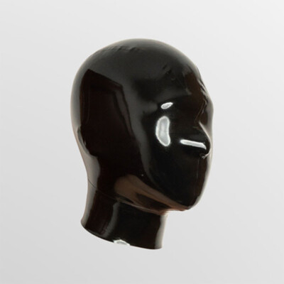 0.25mm High Quality Latex Rubber Full covered Hood micropores Nose and ...