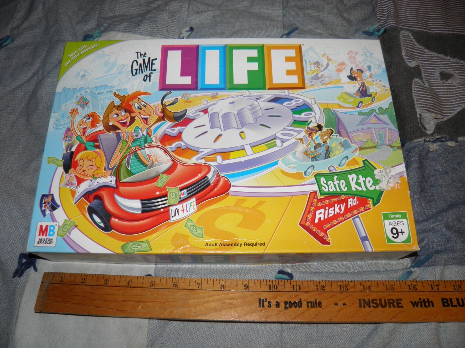 HASBRO , THE GAME OF LIFE , 2007 ONE TIME ASSEMBLY MODEL | eBay