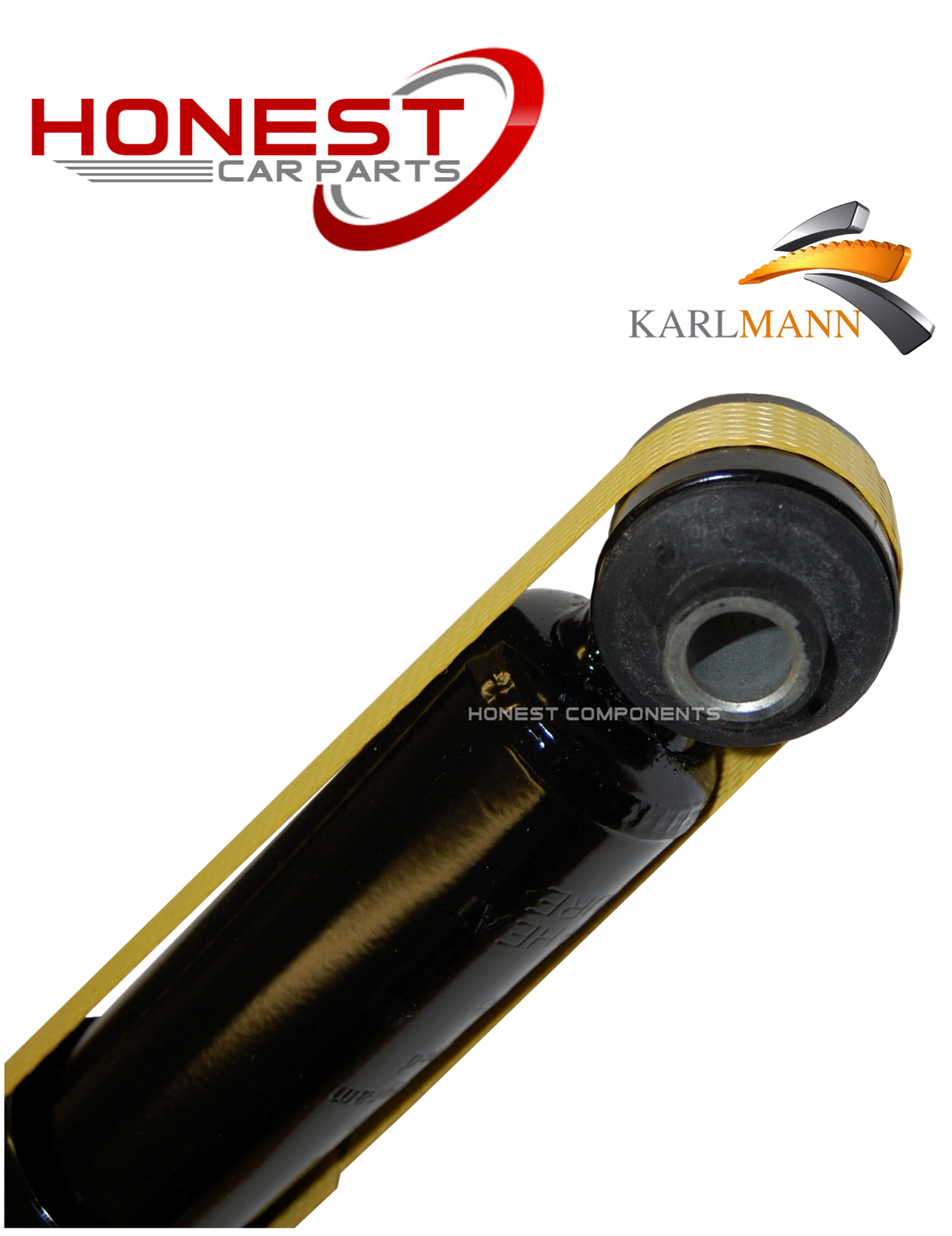 For FIAT 500 2007-2015 REAR SHOCK ABSORBERS X2 NEW UK FAST DISPATCH ...