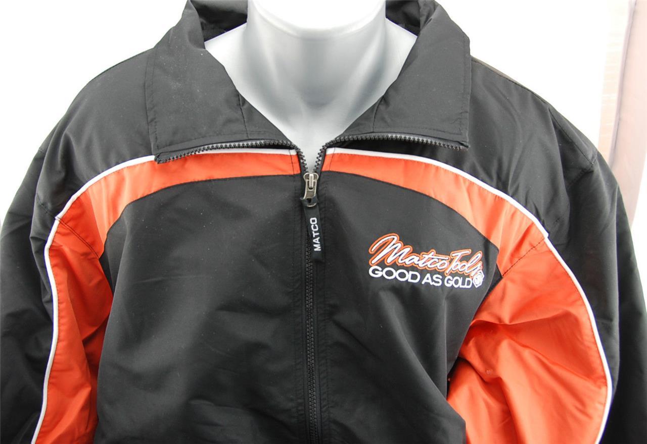 MATCO TOOLS FLEESE LINED JACKET "MATCO, GOOD AS GOLD" SIZE XL *NEW* (72 ...