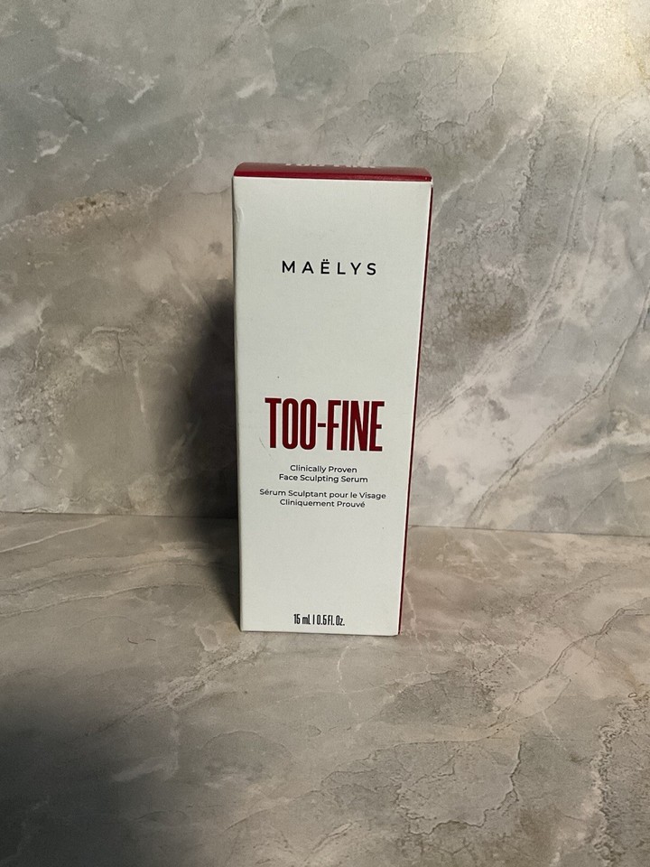 Maelys TOO-FINE Clinically Proven Face Sculpting Serum 15 mL. / 0.5 Fl ...