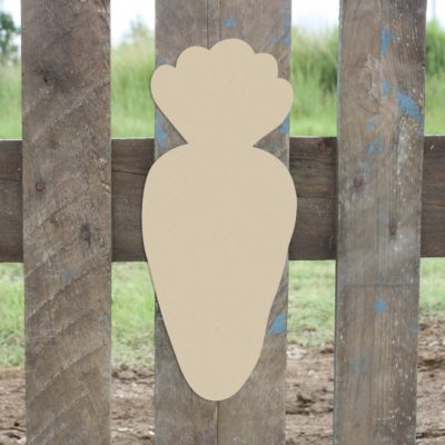 Wood Carrot Shape, Unfinished Shape, MDF Wood Cutout, Wooden Paintable ...
