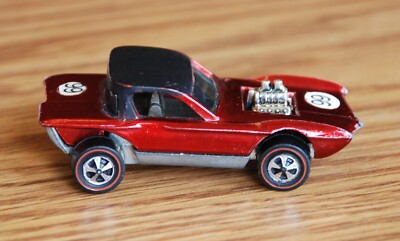 1968 HOT WHEELS Custom Python Red REDLINE Vintage Diecast Toy | eBay