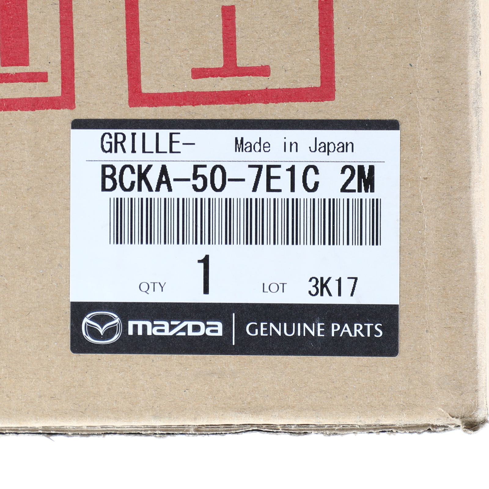 Genuine Mazda Upper Panel BCKA-50-7E1C-2M for sale online | eBay