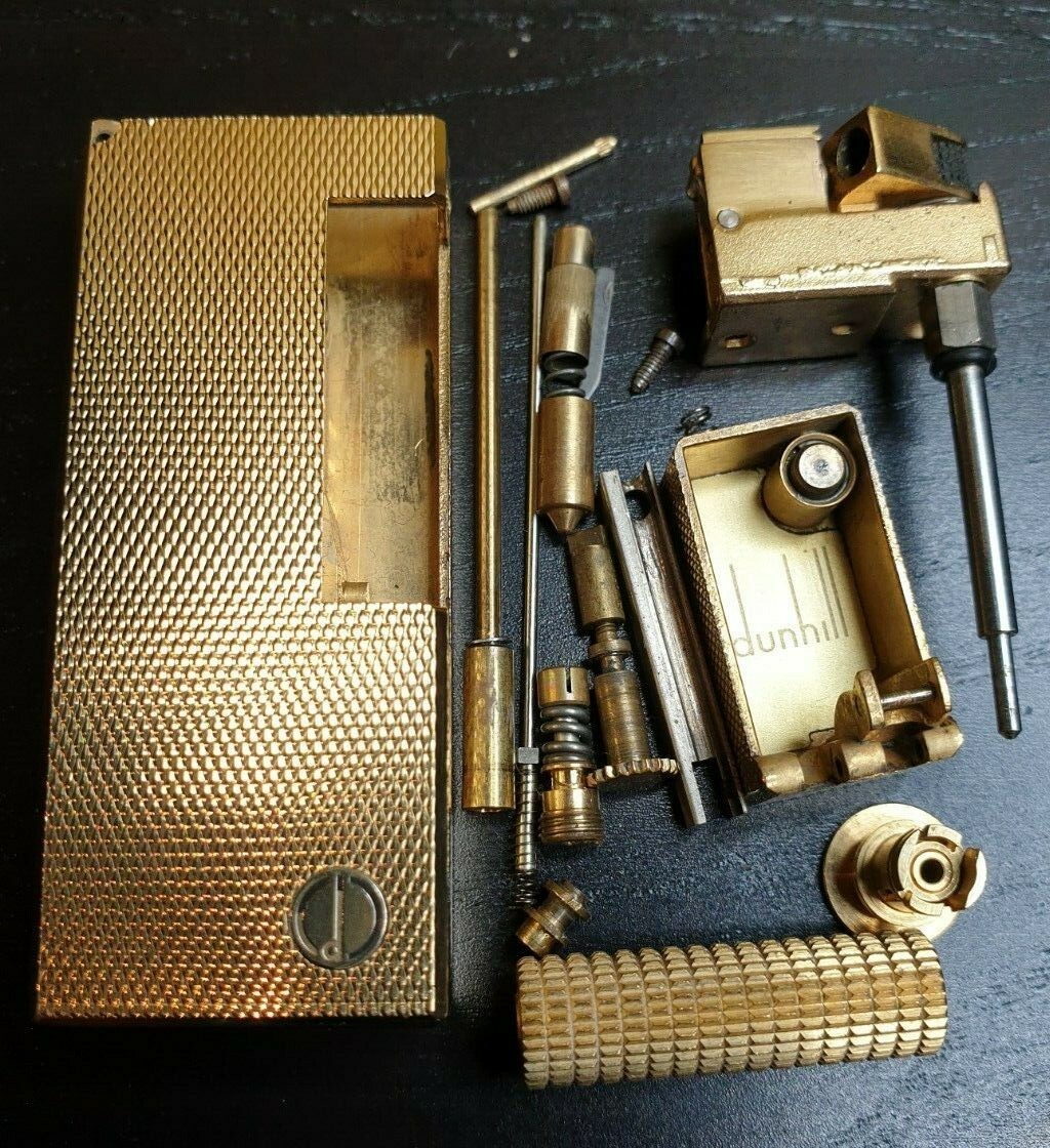 Dunhill Rollagas Lighter Service Repair Free Return Shipping pipe ...