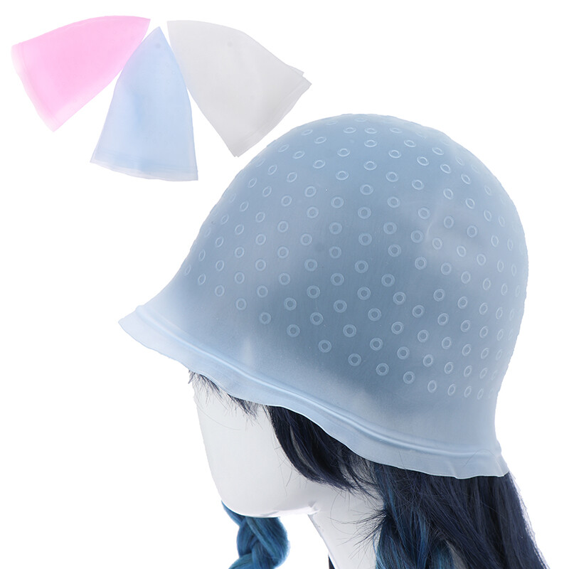 1Pc Silicone Cap Hair Coloring Highlighting Dye Cap Frosting & Meal ...