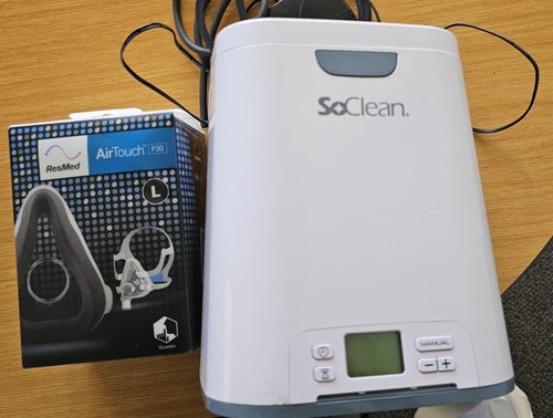 SoClean 2 Automated CPAP Cleaner Sanitizer Machine SC1200 Plus Air ...