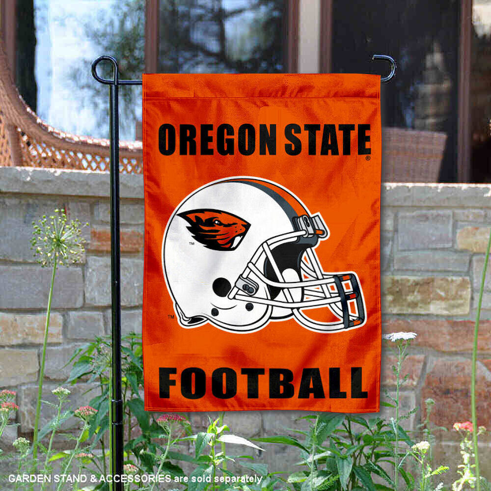 Oregon State Beavers Football Helmet Garden Flag and Yard Banner | eBay