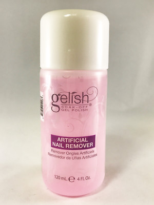NEW Gelish Artificial Color Soak Off Gel Nail Polish Remover 120mL (4 ...