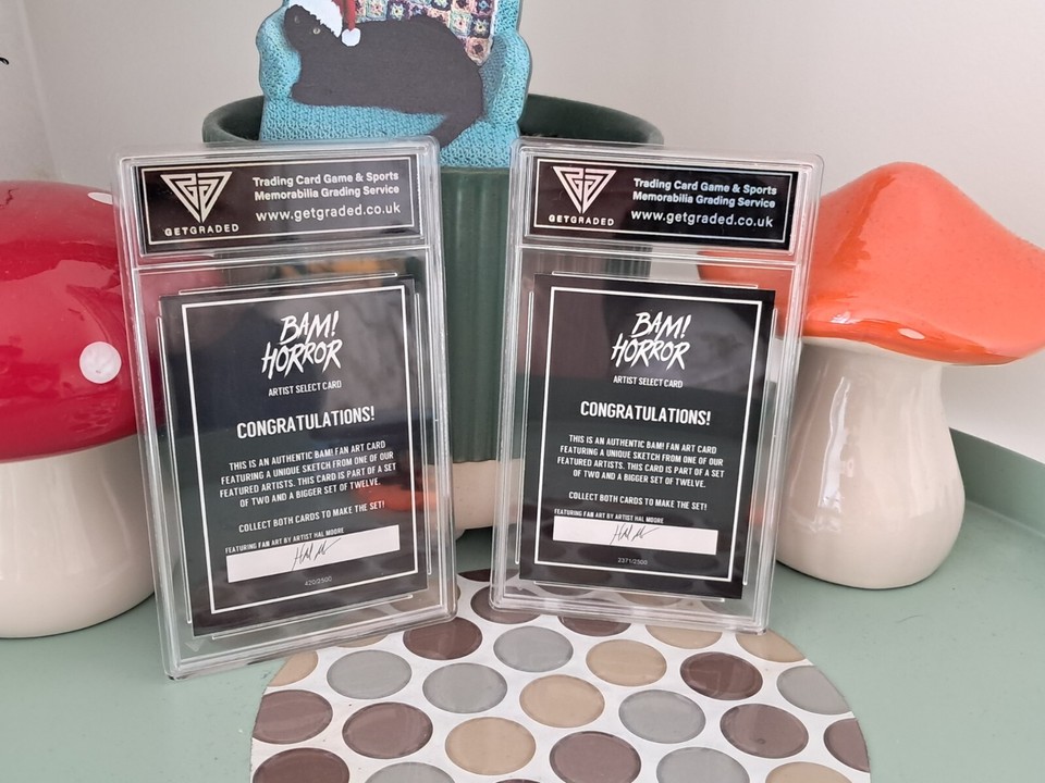 get graded bam horror cards | eBay