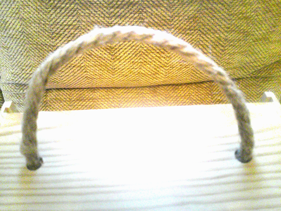 Wooden Wine Box Rope Handle Storage Two Bottle Wine Gift Boxes Carrier ...