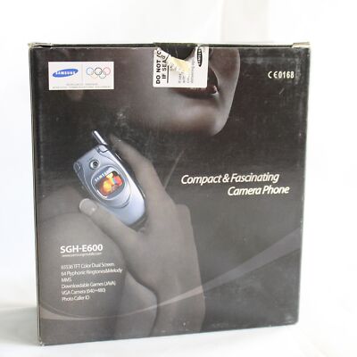 Rare Vintage Samsung SGH-E600 Cell Phone 2003 Olympics Worldwide ...