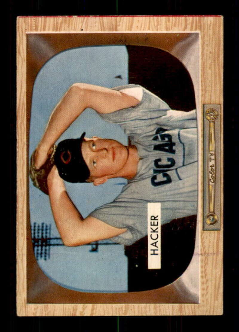 1955 Bowman #8 Warren Hacker VGEX Cubs 533306 | eBay