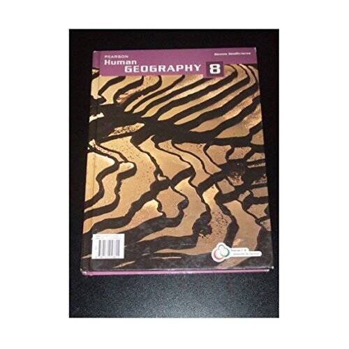 Pearson Canadian History 8, Pearson Human Geography 8 - Hardcover ...