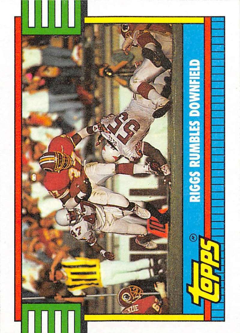 1990 Topps #524 Gerald Riggs Redskins TL | eBay