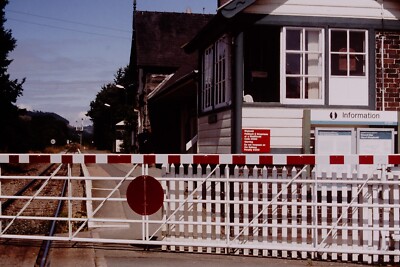 British Rail Diesel Loco Caersws Signal Box & Crossing John S Gilks Ref ...