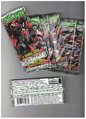 7 - 1995 SPAWN TRADING CARDS PACK BY McFarlane WILDSTORM - Factory ...