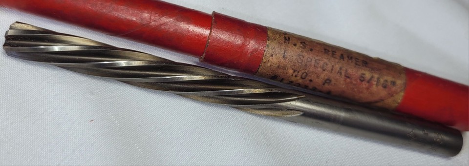 5/16" Chucking Reamer Jobber Length Spiral Flute 6 Flute RH .3125 ...