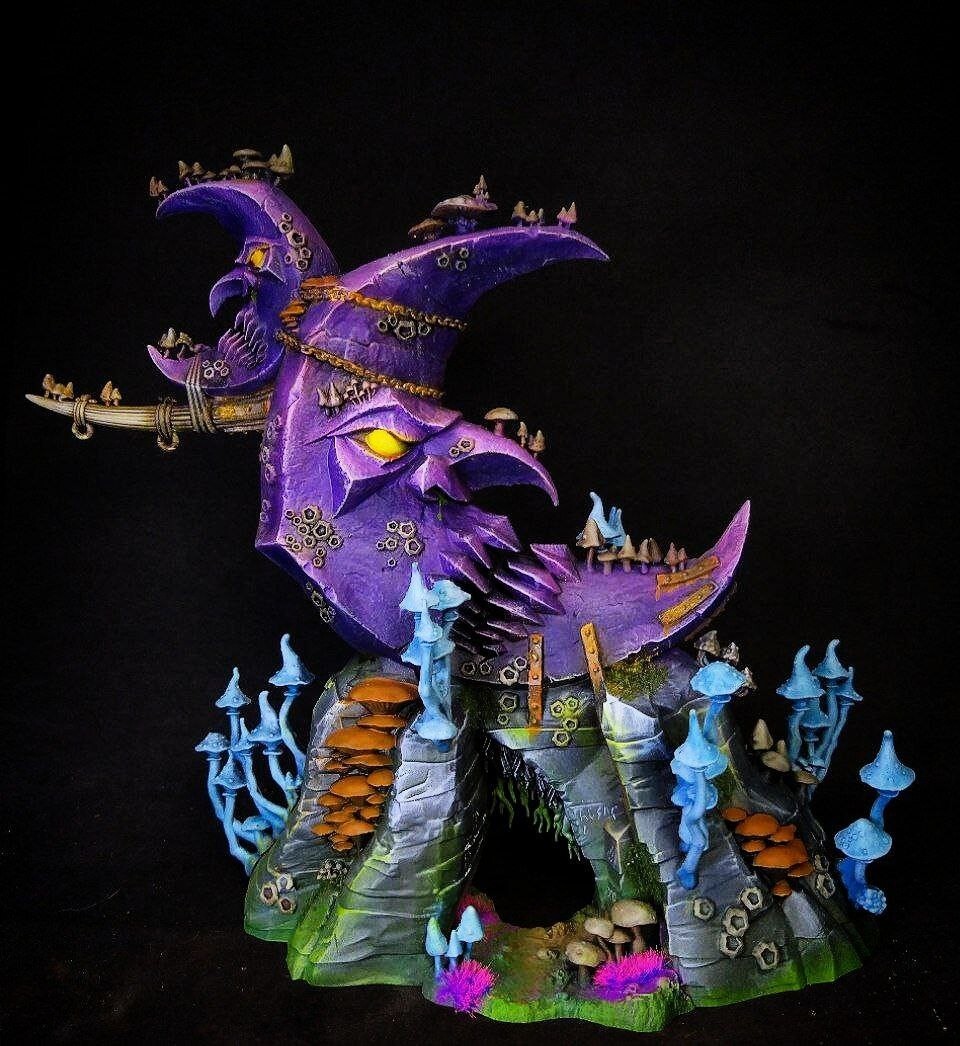 Bad Moon Loonshrine Gloomspite Gitz painted Warhammer Underworlds AoS ...