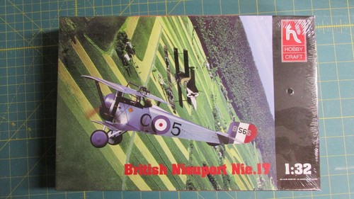 Hobby Craft plastic model kit of a British flown Nieuport 17. | eBay