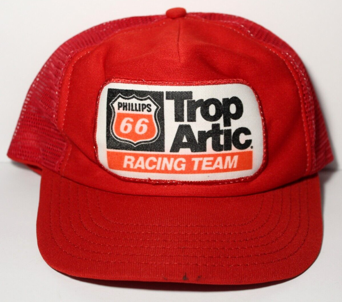 1980s Phillips 66 Motor Oil Racing Team Patch Snapbac… - Gem