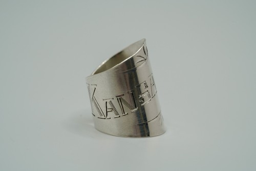 Antique Sterling Silver Etched KANSAS CITY Ring Size 3.5 | eBay