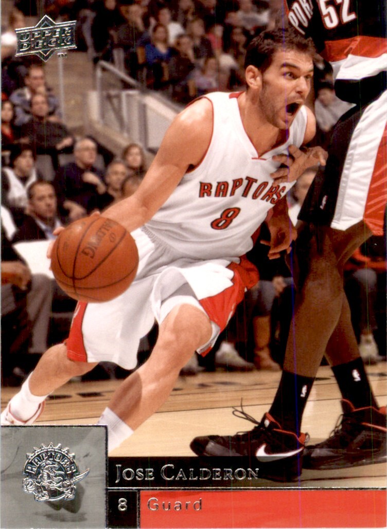 2009-10 Upper Deck Jose Calderon Toronto Raptors #181 NBA Basketball | eBay