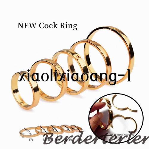 Metal Gold Ring Ring Lock Ring Man Delay Rings Lock For Men Ring | eBay ...