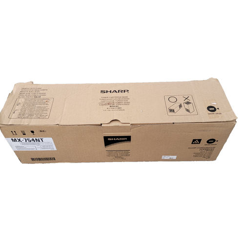 Sharp MX-754NT Genuine Black Toner Cartridge New Sealed Box Copier Printer OEM | eBay