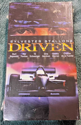 Driven VHS 2001 Action Racing Sylvester Stallone Warner Bros NEW ...