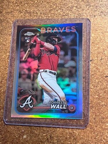 2024 Topps Chrome Baseball Refractor # 176 Forrest Wall RC | eBay