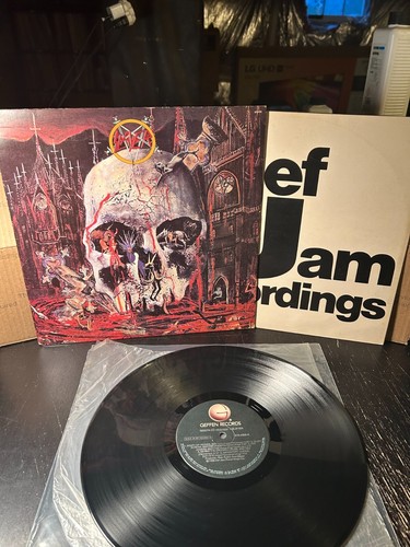 SLAYER South of Heaven LP 1988 thrash heavy metal death Def Jam Brazil ...